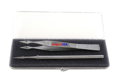 Splinter Removal Kit Splinter Forceps + Lancet Veterinary Pet Animal ...