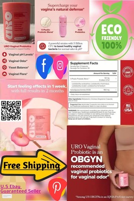 O Positiv URO pH Balance Vaginal Probiotics, 60 Capsules | eBay
