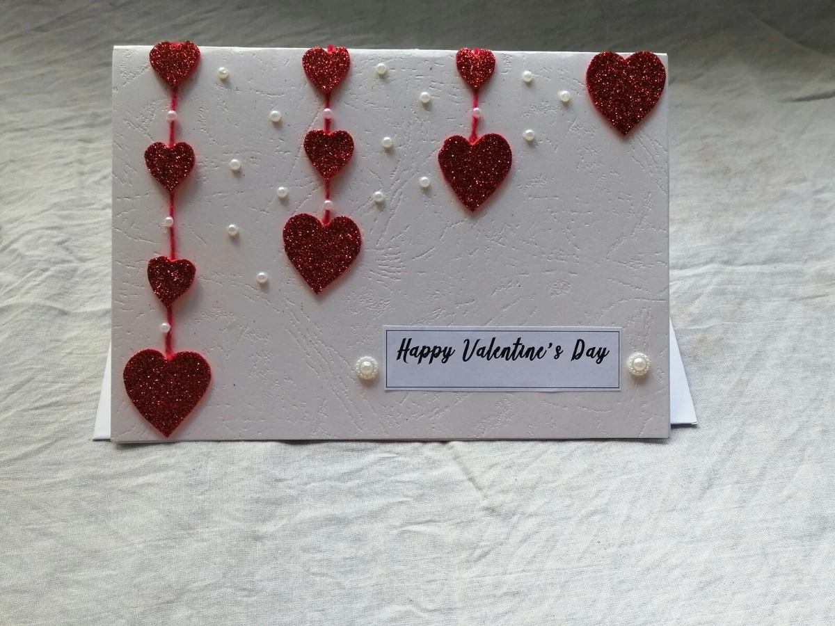 Simple Handmade Valentine Greeting Cards