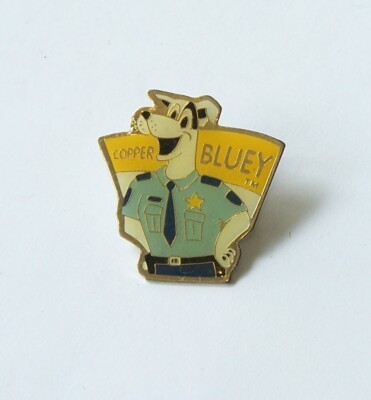 VINTAGE CROP A COPPER BLUEY DAY SOUVENIR LAPEL COAT HAT TIE PIN BADGE ...