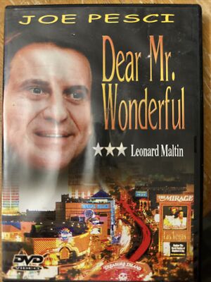 Dear Mr. Wonderful DVD 1982 A Peter Lilienthal Film with Joe Pesci ...