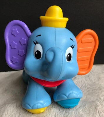 Dumbo Disney Baby 2012 Fisher Price Elephant Movable Clicker Toy | eBay