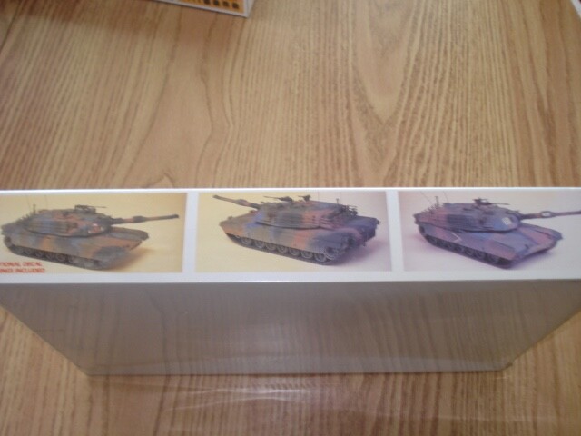 ACADEMY 1345 M1-A1 ABRAMS TANK MODEL STATIC 1/35 SCALE NEW SHRINKWRAP ...