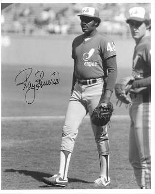 RAY BURRIS Autographed Signed 8 x 10 VINTAGE Baseball Photo Montreal ...