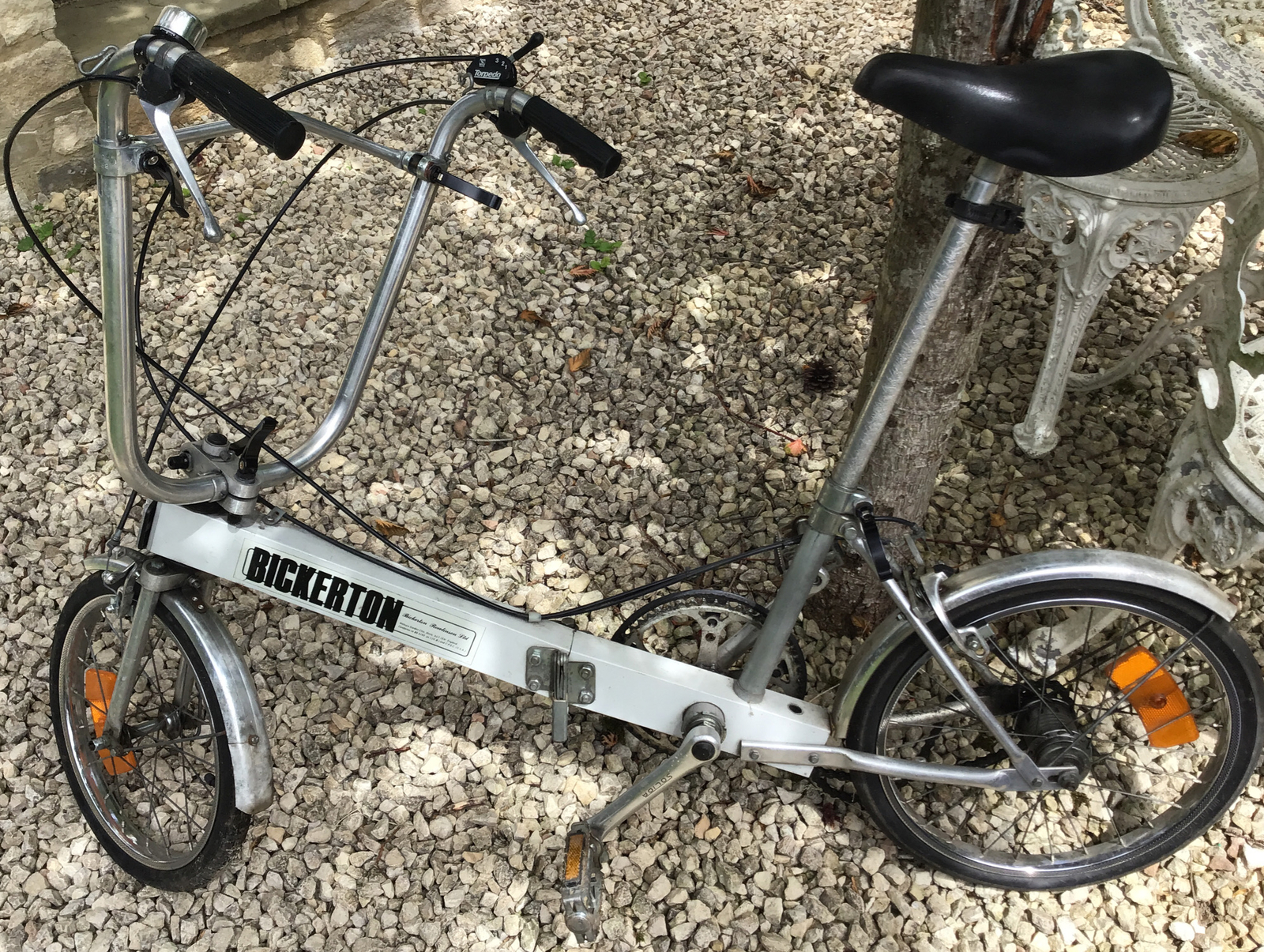 Vintage Bickerton Portable Folding Bicycle Rare Early Model - Folding ...
