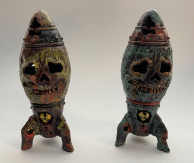 Atomic Bomb Statue Nuclear Bomb Figurine Nuke Atom Bombs | eBay