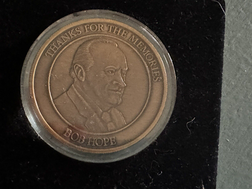 Vintage Bob Hope House Thanks For The Memories USO 50 Anniversary Coin ...