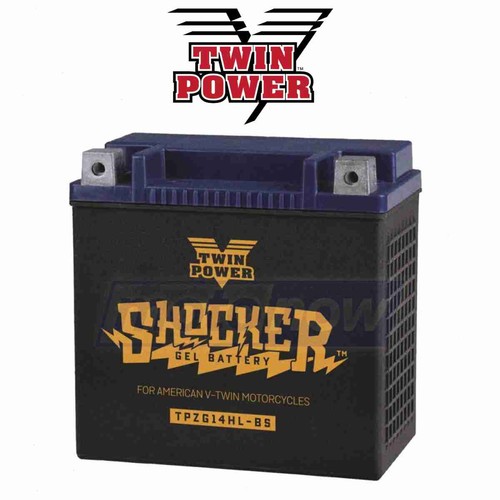 Twin Power Shocker Gel Battery for 2005-2006 Harley Davidson FXDCI ...