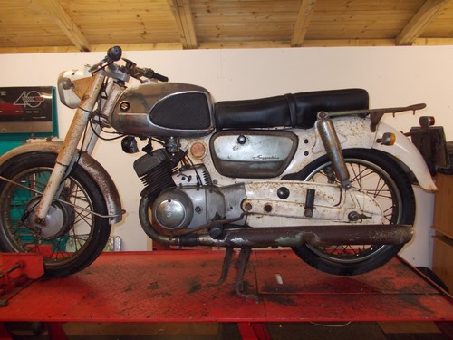 1964 SUZUKI T10 250 UK BIKE CLASSIC 2 STROKE RESTORATION PROJECT VERY ...