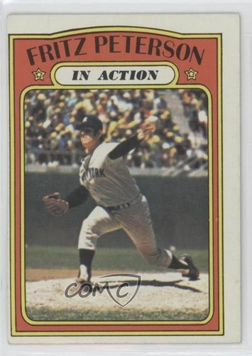1972 Topps In Action Fritz Peterson #574 | eBay