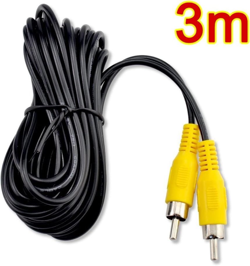 RCA Video Cable,Digital Audio Coaxial Cable with Male to 3M, yellow | eBay