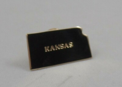 1982 AVON STATE OF STATES PIN KANSAS GOLDTONE TIE TAC PIN | eBay