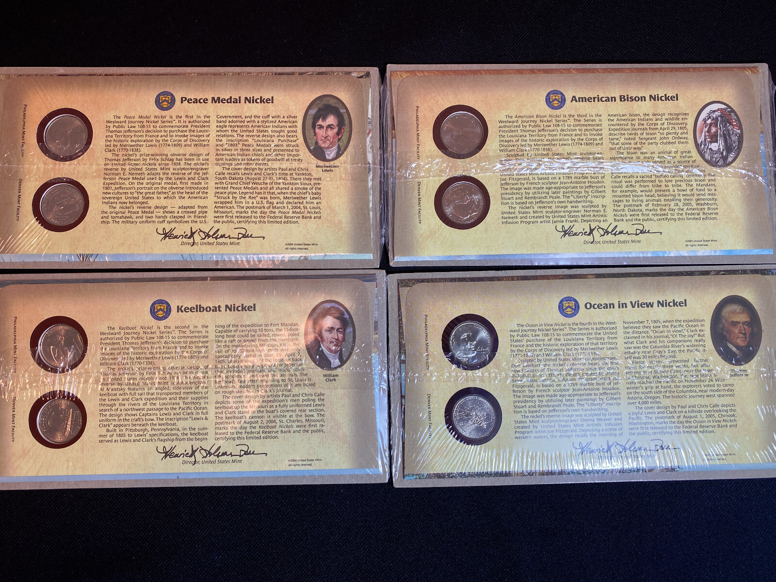 US MINT Nickel Official First Day Coin Covers (Q67,Q68,Q69,Q70,Q71) | eBay