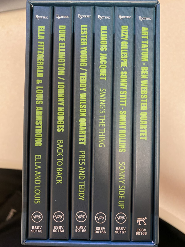 Verve 6 Great Jazz Audiophile ESOTERIC 6x SACD BOX ESSV-90163/8 NEW ...