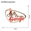 Retro STICKER PIN UP Garage Old School Motorcycles Sticker Retro ...