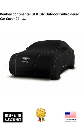 Outdoor BENTLEY Embroidered Car Cover For 2004-11 Bentley Continental ...