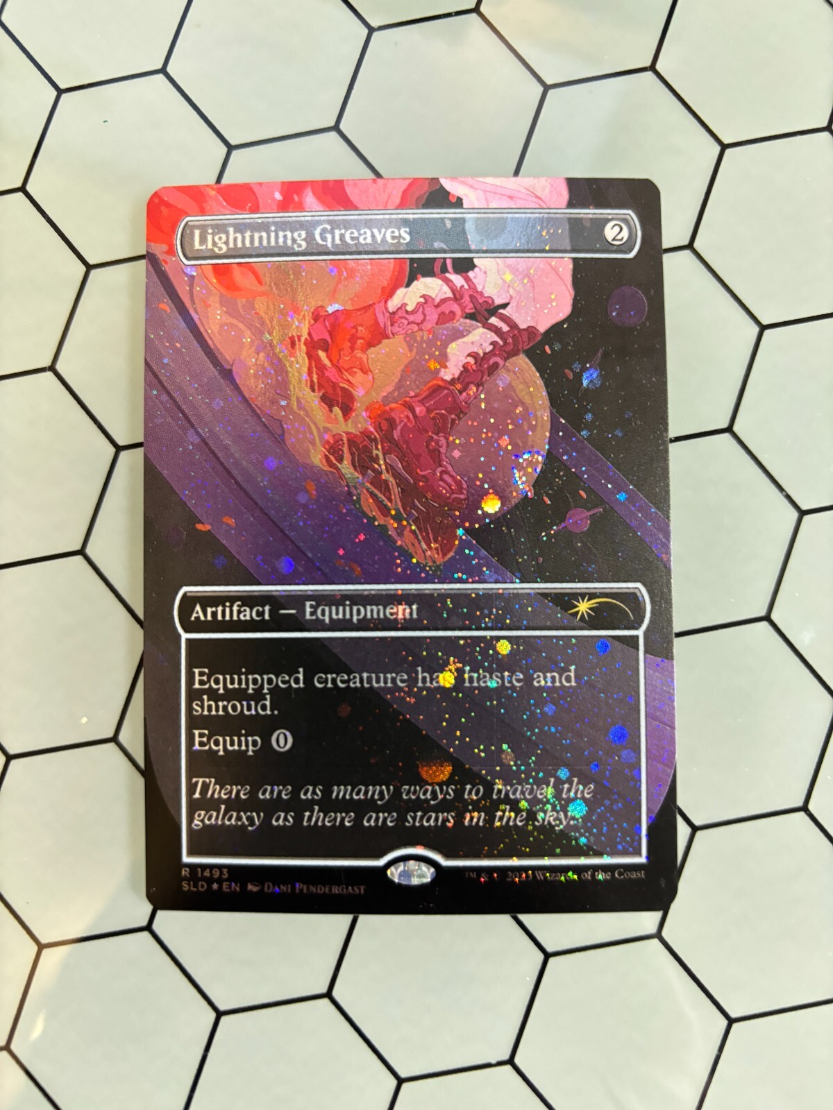 MTG | Secret Lair | Lightning Greaves (1493) | 🌟🌌 Galaxy Foil 🌌🌟 | eBay