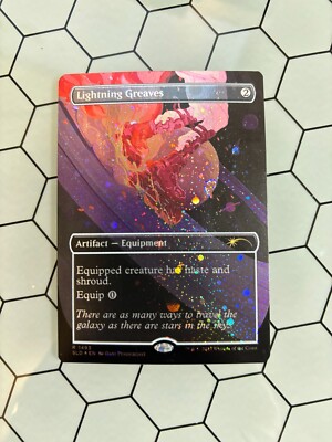 MTG | Secret Lair | Lightning Greaves (1493) | 🌟🌌 Galaxy Foil 🌌🌟 | eBay