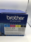 Genuine Brother TN223 4PK Toner Cartridges TN-223 4 Pack 12502656609 | eBay