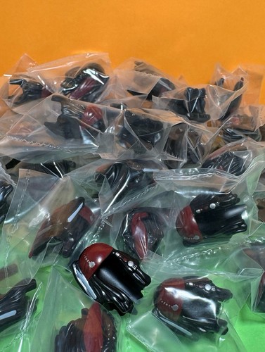50 new LeGO MIINIFIG Dreadlocks HAIR w/Beads And Dark Red Brocade ...