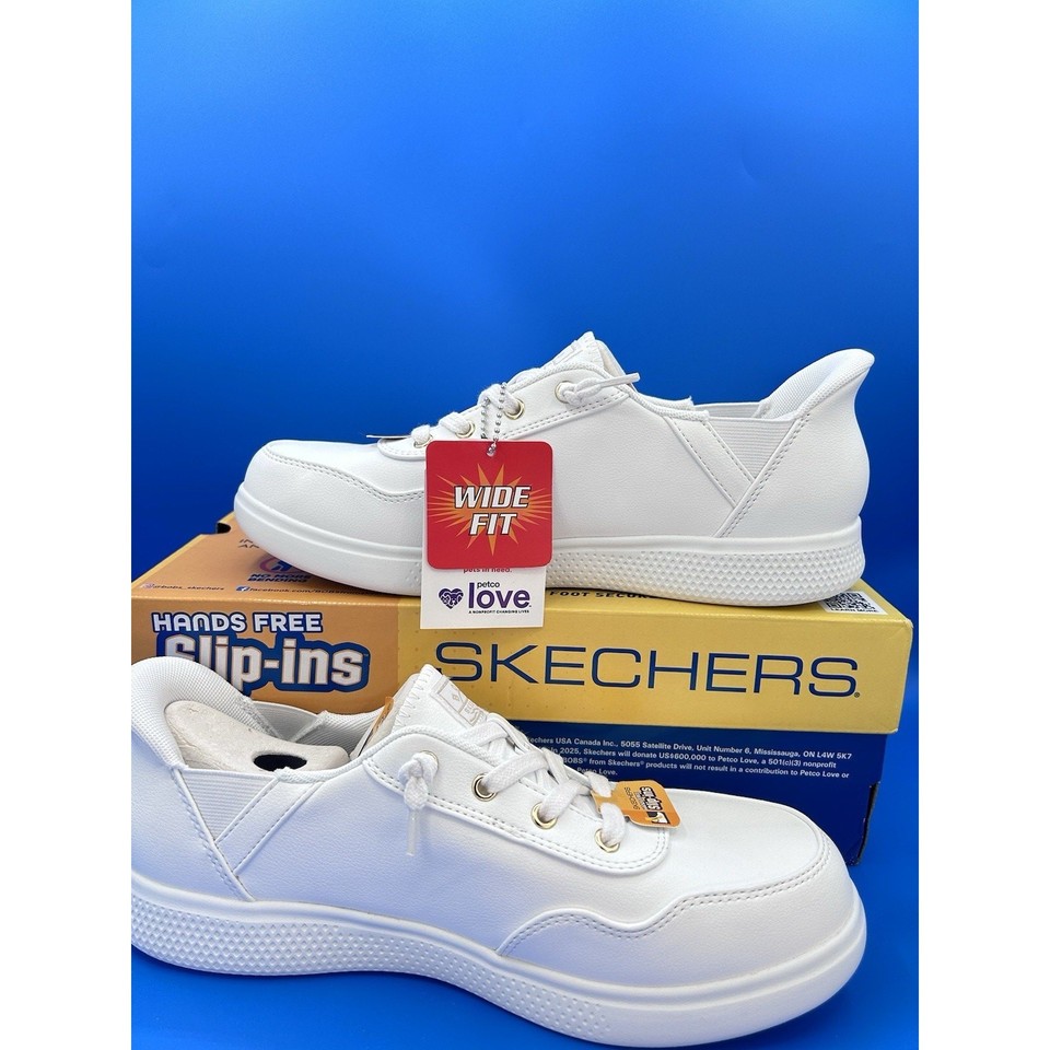 Skechers Slip-ins BOBS Skip Cute B Cute Sweet Women's 9 Wide fit Memory ...