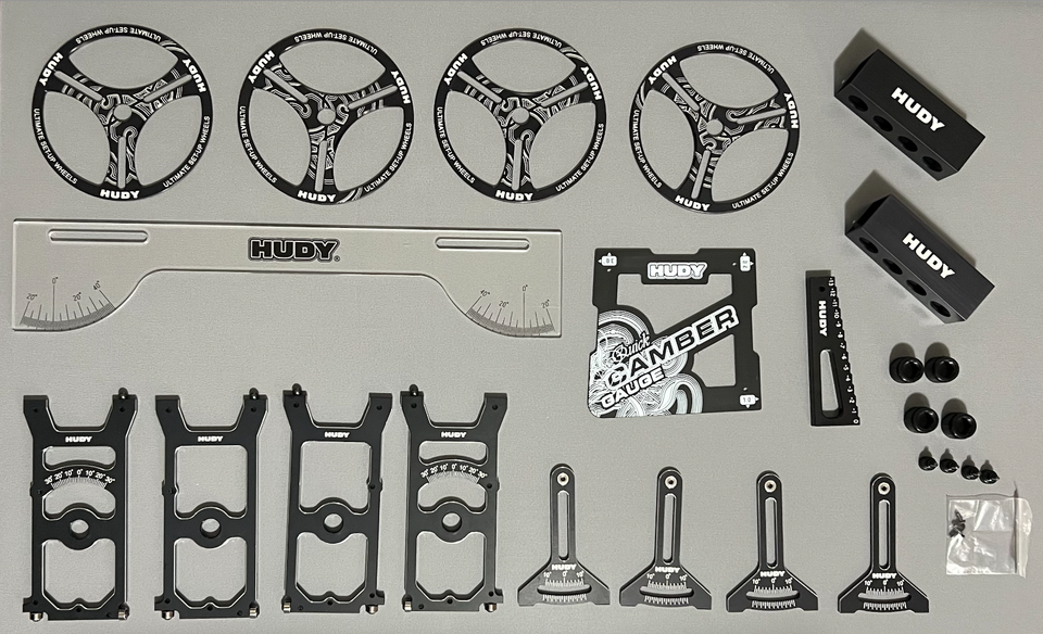Hudy 1/8 Off-Road Set-Up Station & Set-Up Tools w/Carrying Bag ...