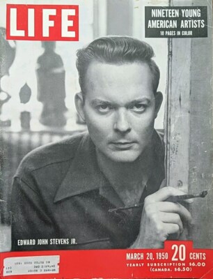 Vintage Life Magazine March 20, 1950 *COVER SHEET ONLY* Edward John ...