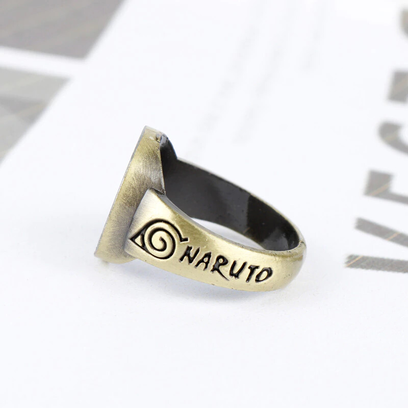 Naruto Uchiha Sasuke Rinnegan Ring Men Women Vintage Jewelry choice of ...