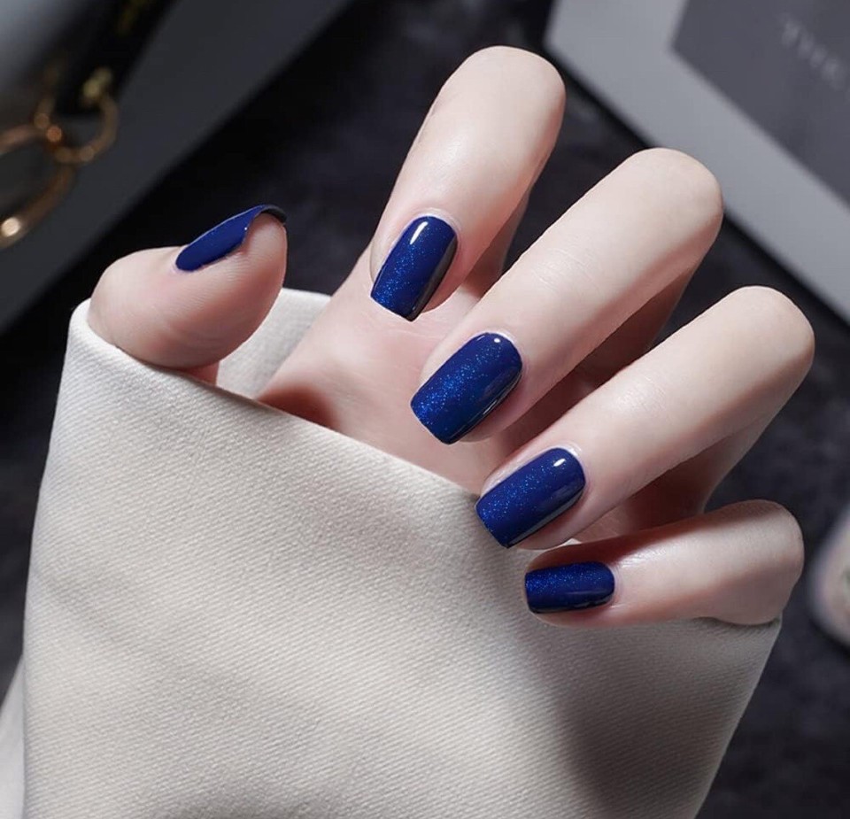 VENALISA Gel Nail Polish, 12ml Deep Pearly Blue Color 1100- Deep Pearly ...