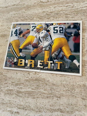 1994 Pacific Triple Folder Football #12 Brett Favre - Green Bay Packers ...