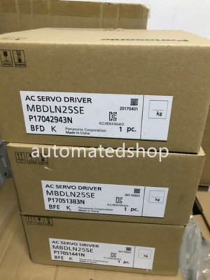 MBDLN25SE Panasonic A6 Servo Drive Brand New | eBay