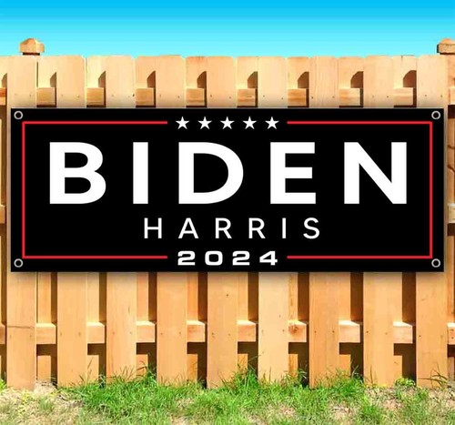 BIDEN HARRIS 2024 Banner Advertising Vinyl Flag Sign Many Sizes ...
