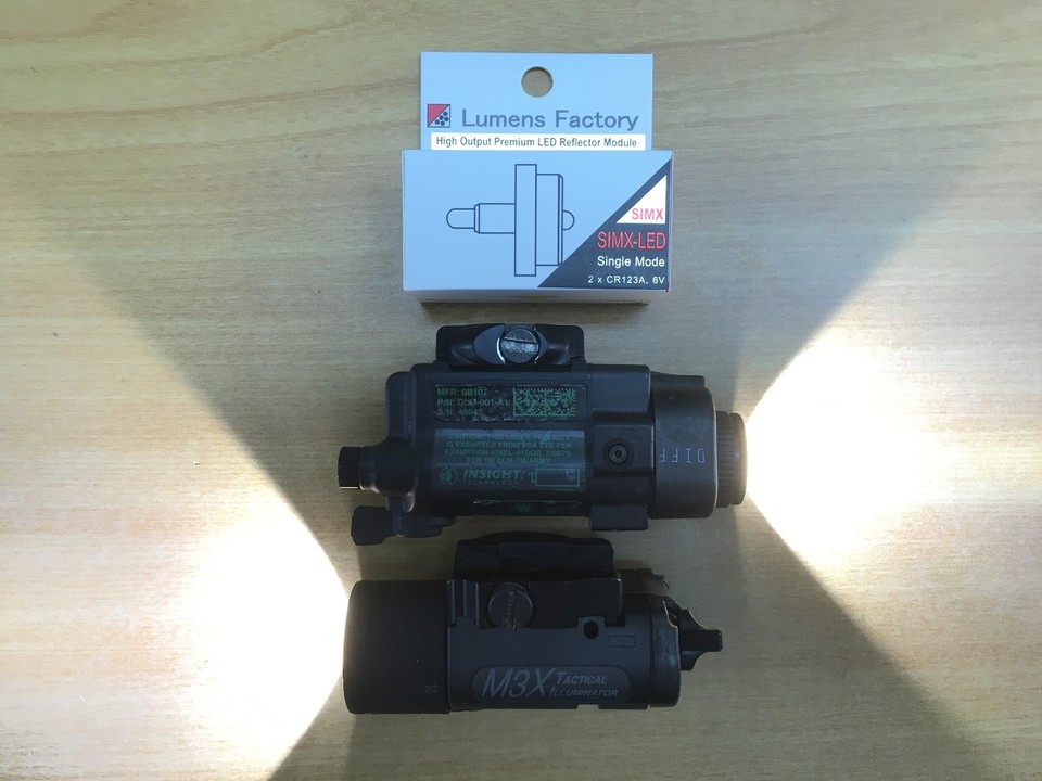 LED Module for EOTech Streamlight Insight M3X M6X LAM-1000 PEQ-14 PEQ ...