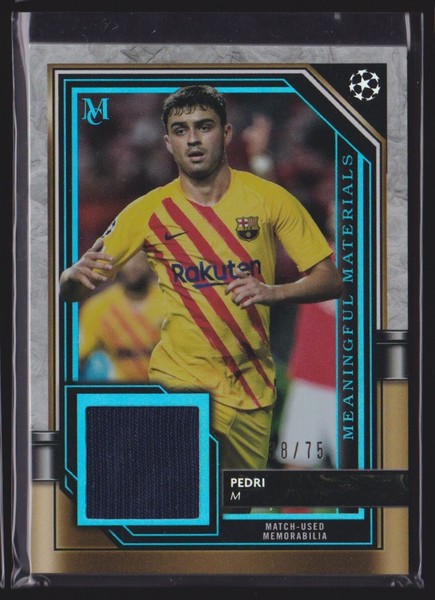 2021-22 Topps Museum Collection UCL - Meaningful Material Relics ...