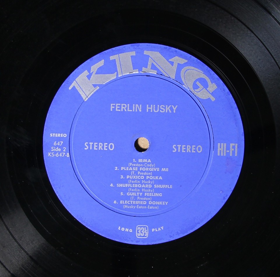 Ferlin Husky - Country Tunes Sung From The Heart - KING 647 M-/M ...