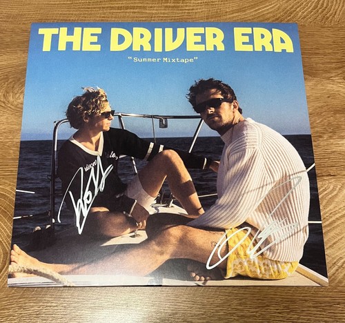 * THE DRIVER ERA * signed vinyl album * SUMMER MIXTAPE * ROSS LYNCH ...