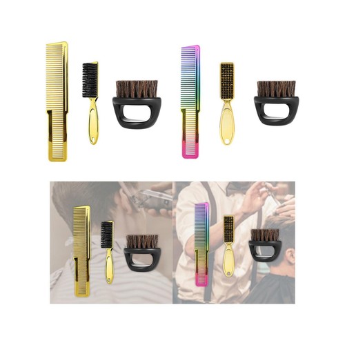 Styling Comb Kits Multifunction Shaping Brush Portable Barber Comb Set ...
