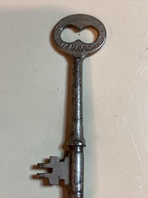 Sargent & Co Antique Lock Skeleton Key Patent May 15 1888 | eBay
