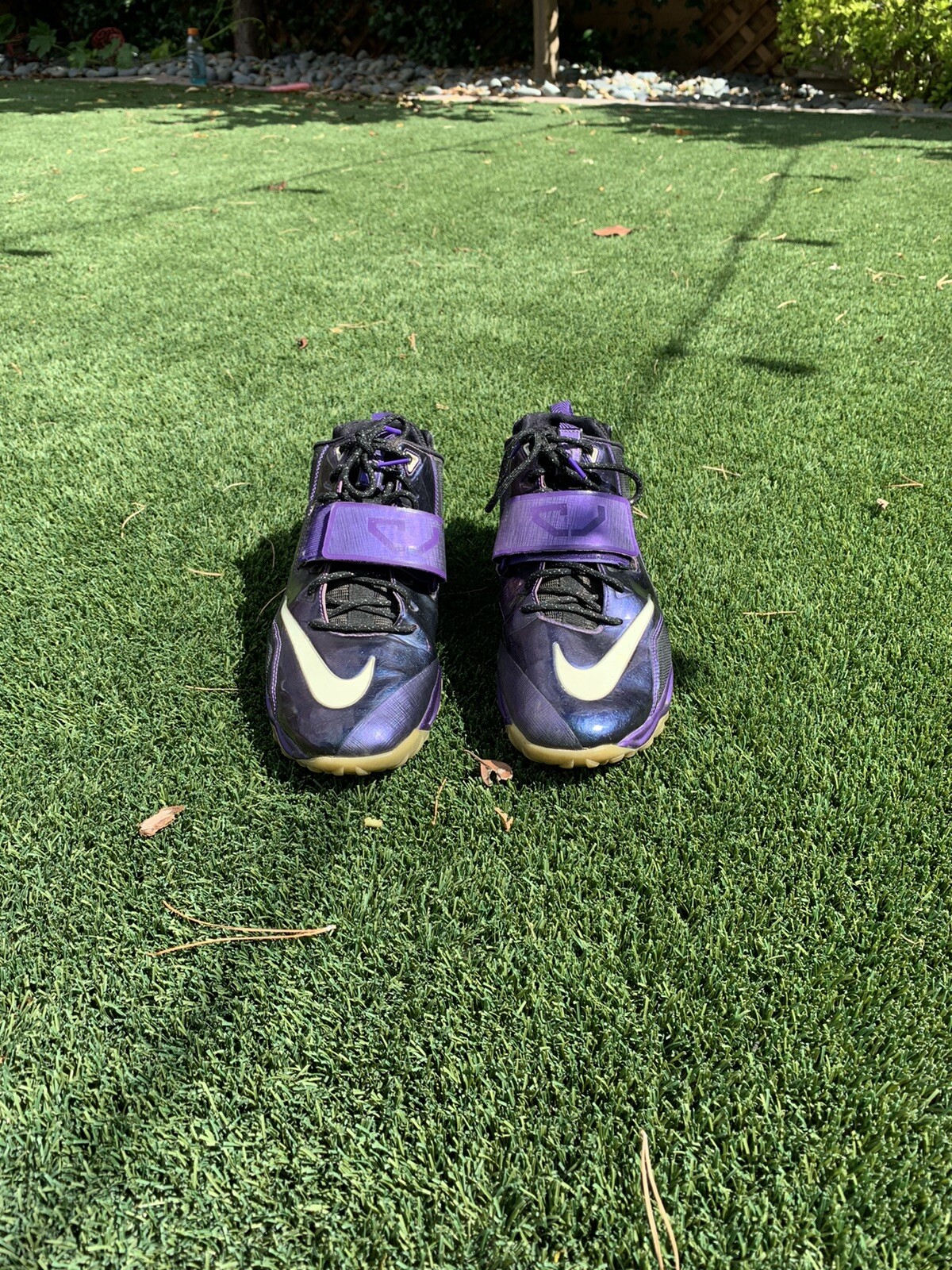 Nike Calvin Johnson CJ2 Megatron Galaxy Trainers Mens… - Gem