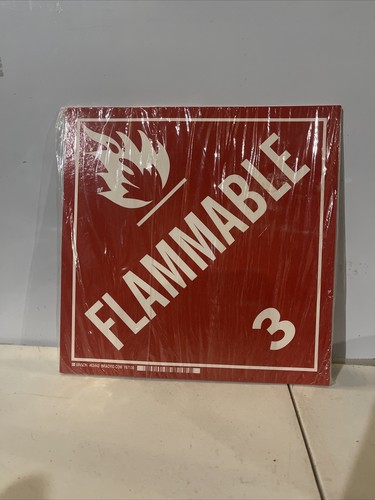 Ten (10) "Flammable Class 3 Placards for Semi's and Trailers Free ...