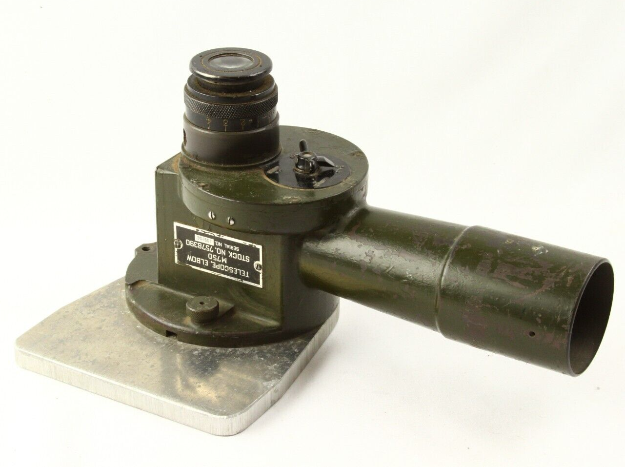 VINTAGE WWII TANK TELESCOPE ELBOW M75D STOCK NO. 7578390 | eBay