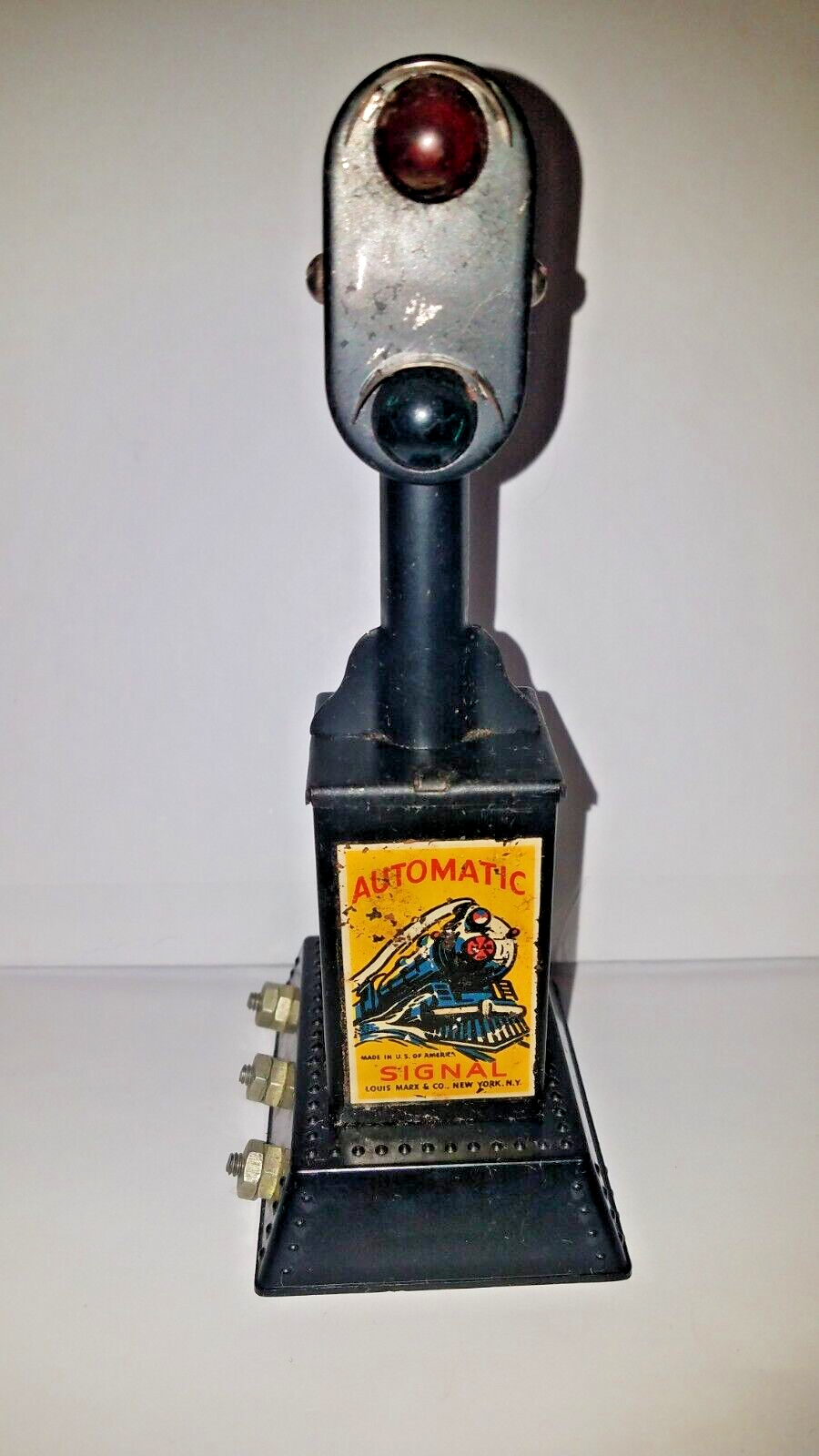 Louis Marx 'O' Gauge Vintage Automatic Signal Train Railroad Crossing ...