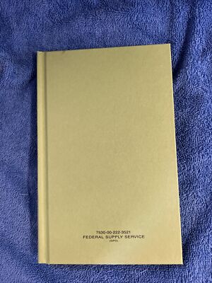 USGI Military Journal Notebook, Hardcover. Green, Lined | eBay