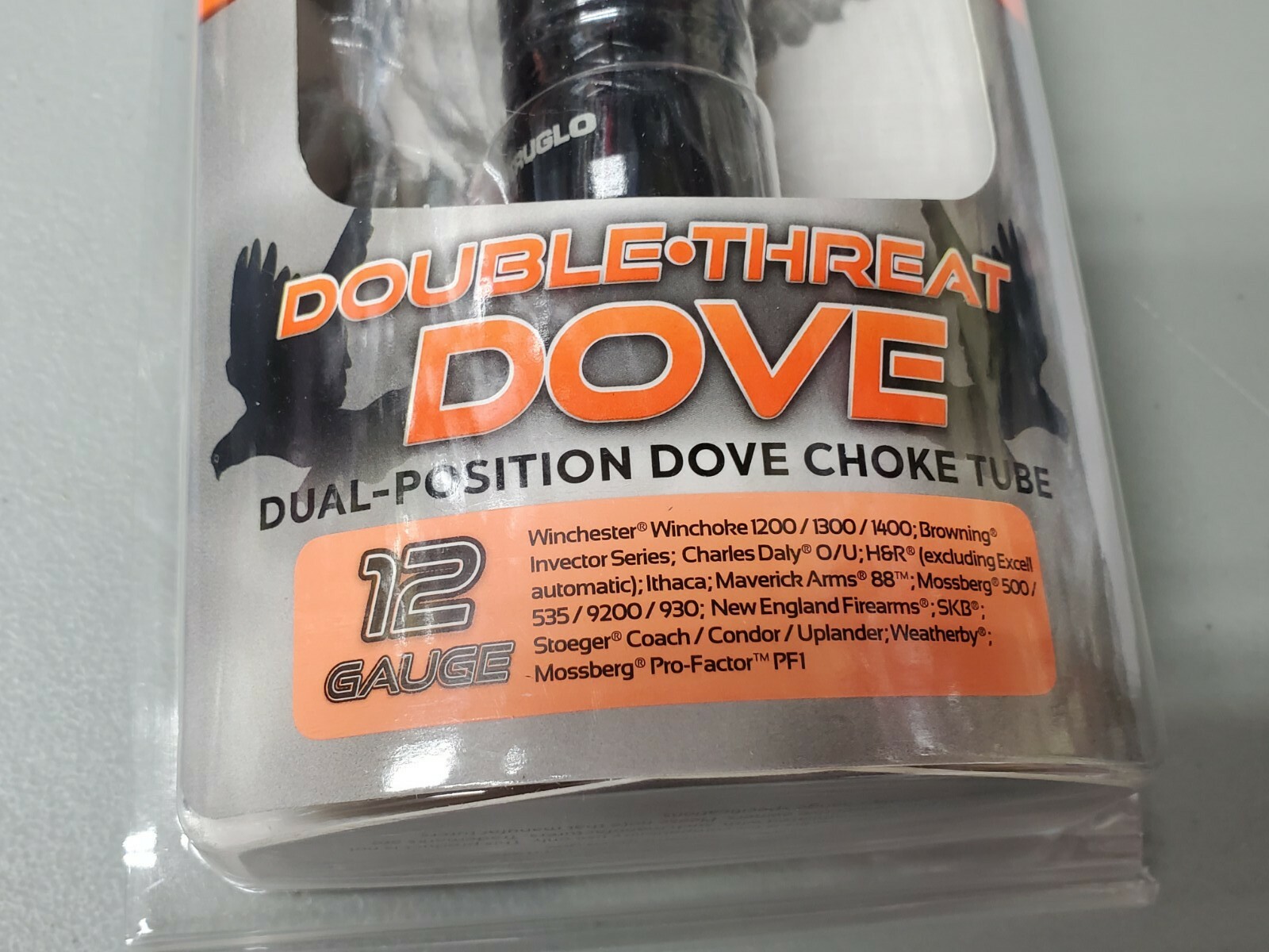 NEW TRUGLO DOUBLE THREAT DOVE CHOKE WINCHESTER WINCHOKE BLACK 12 GAUGE ...