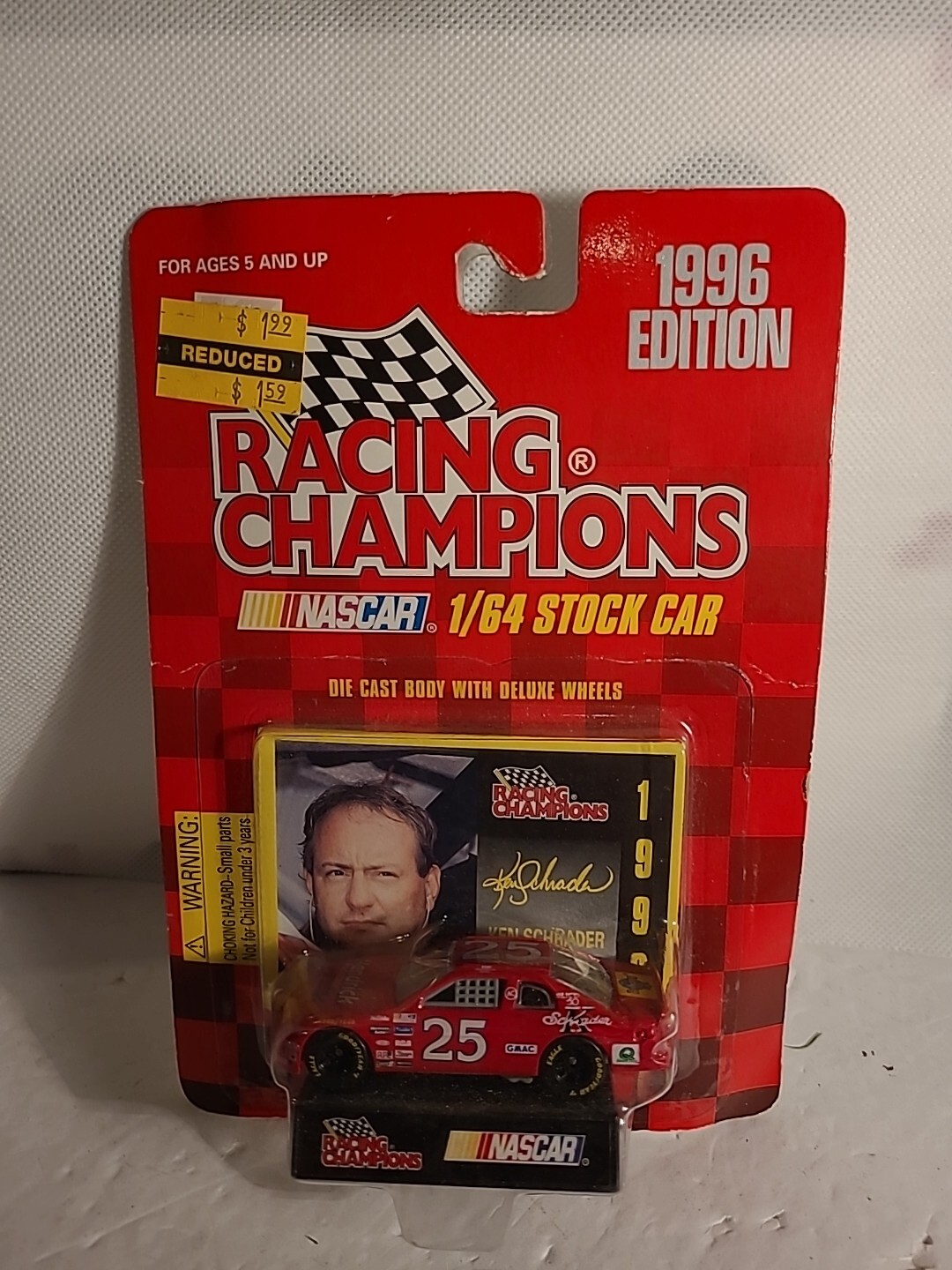 Ken Schrader #25 Racing Champions NASCAR Die Cast 1:64 1996 | eBay