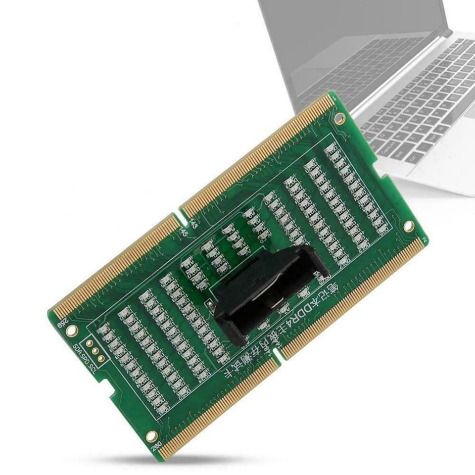 1Pcs SO-DIMM Analyzer Diagnostic Tester RAM Test Card Laptop DDR4 W ...