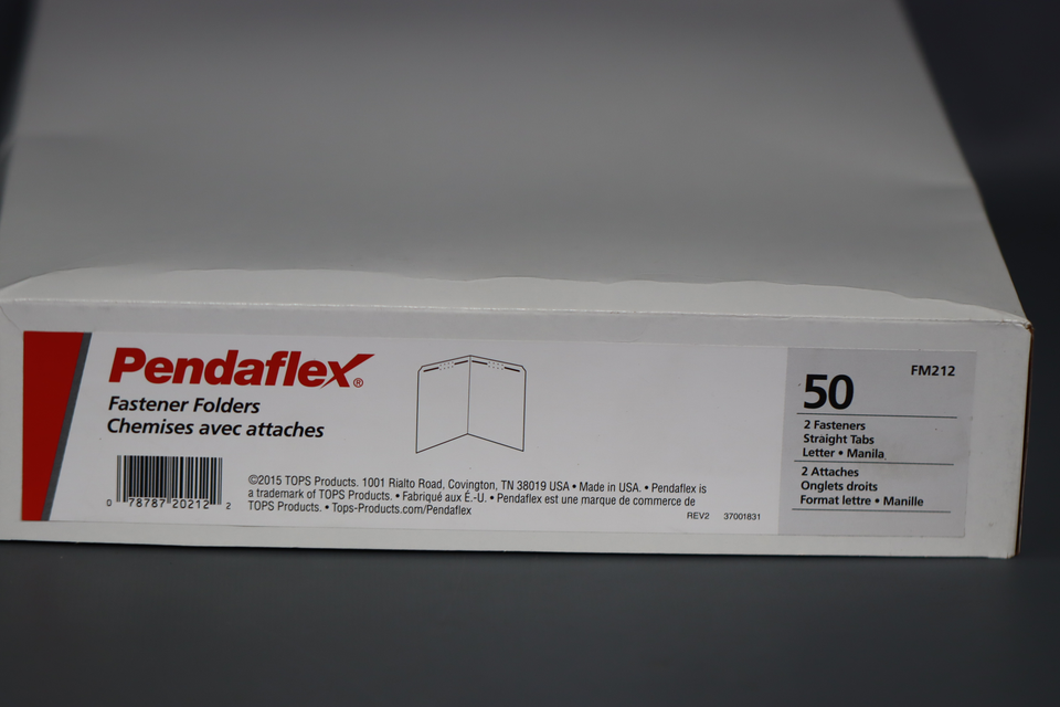 Pendaflex Reinforced Classification Folder 2 Expansion Letter Size ...