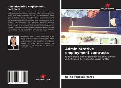 Kelita Panduro Flores | Administrative employment contracts | Taschenbuch (2021) | eBay.de