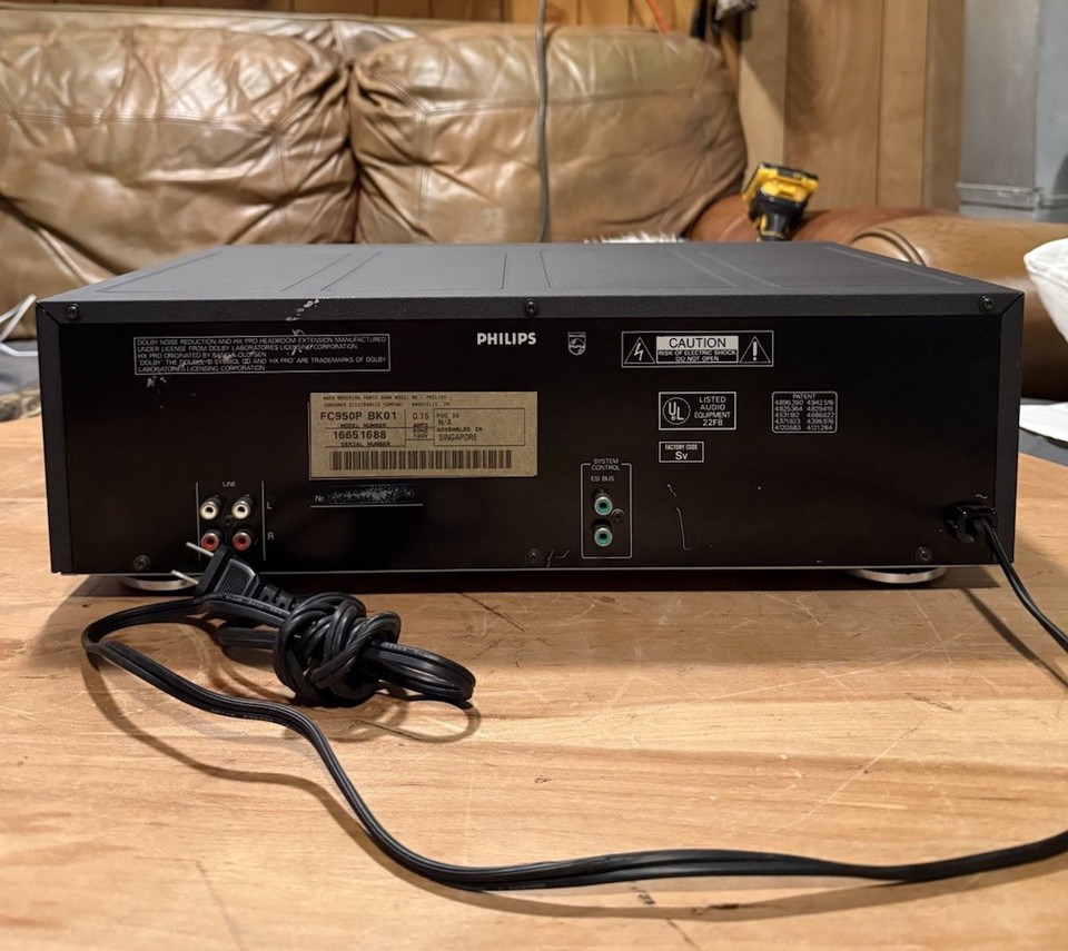 Philips FC-950 3 Head Cassette Deck Great Working Condition | eBay