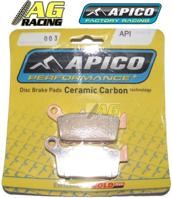 Apico Ceramic Carbon Rear Brake Pads TM MX 250 2001-2004 SME 250 4 ...